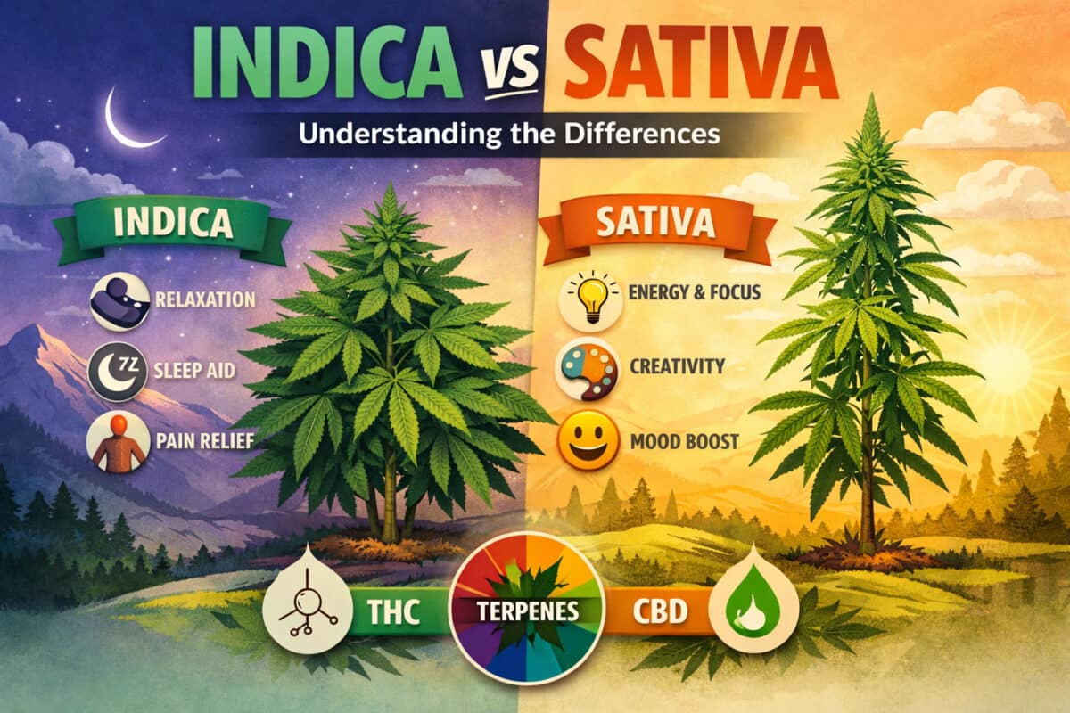Discover the Joy of Indica vs Sativa: Effects and Uses